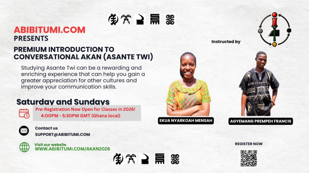 Akan 2026 Class Schedule - Abibitumi.com